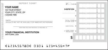 check deposit envelope