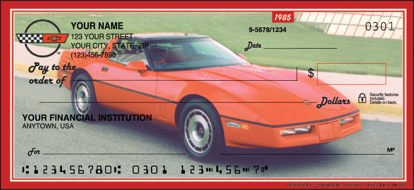 Corvette Checks | Designer Checks