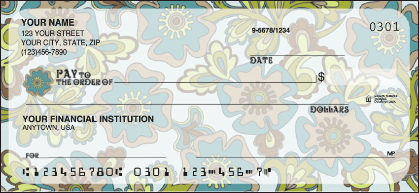 Flower Power Checks | Designer Checks