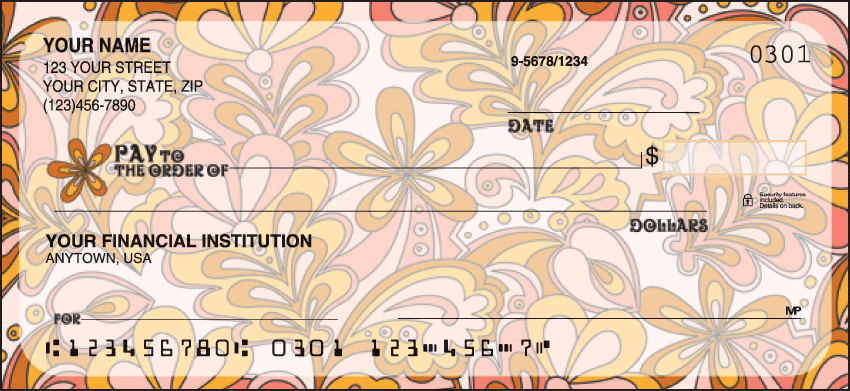 Flower Power Checks | Designer Checks