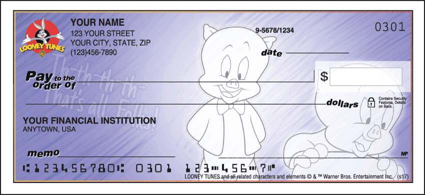 Looney Tunes II Checks | Designer Checks