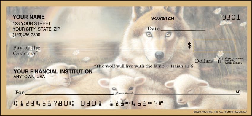 The Promise of Peace Checks | Designer Checks