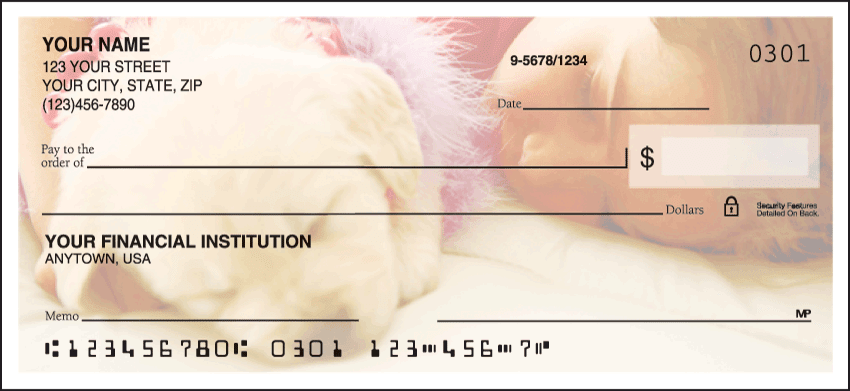 Side Tear Multiple Photo Checks | Designer Checks